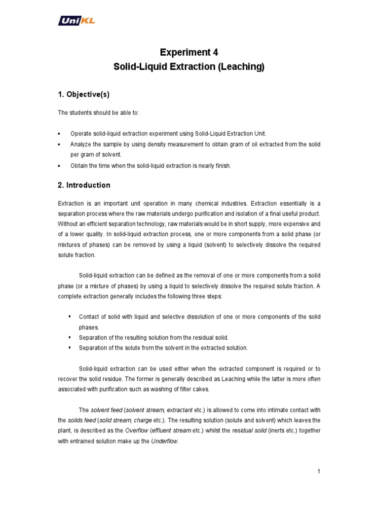 Experiment 4 | PDF | Phase (Matter) | Heat Exchanger