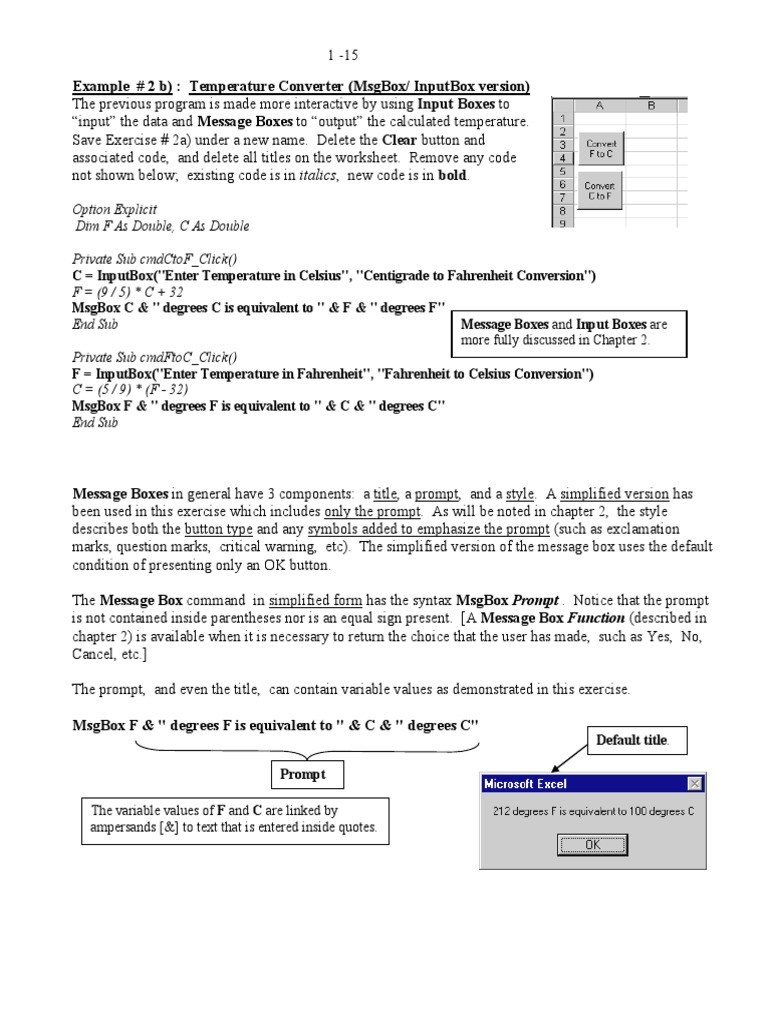 Chap 1b | PDF | Fahrenheit | Boolean Data Type