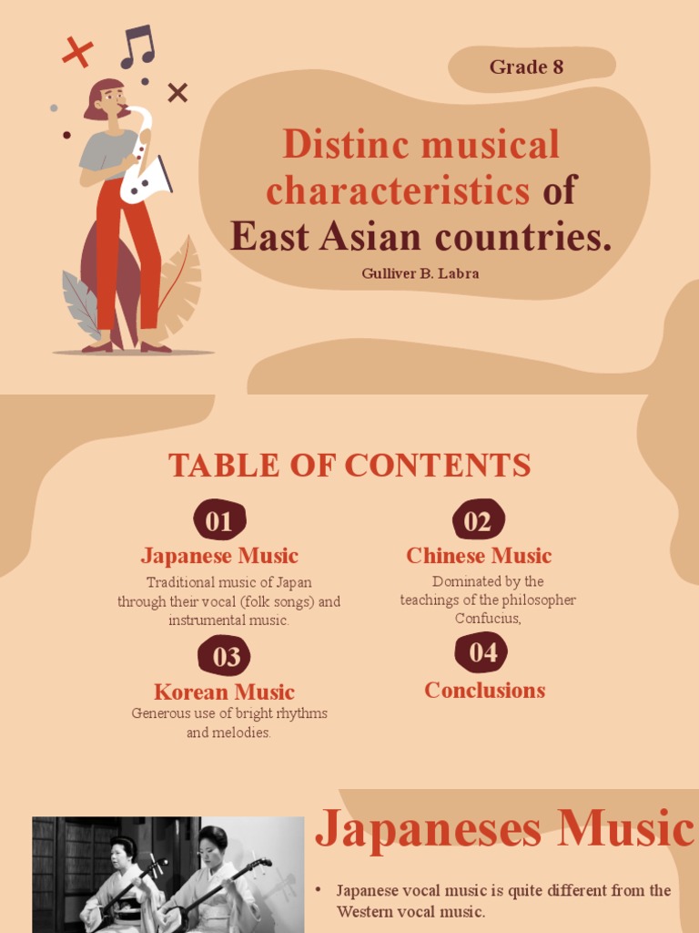 East Asian Music for Grade 8 | PDF | Performing Arts