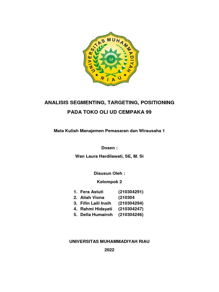 Analisis Segmenting | PDF