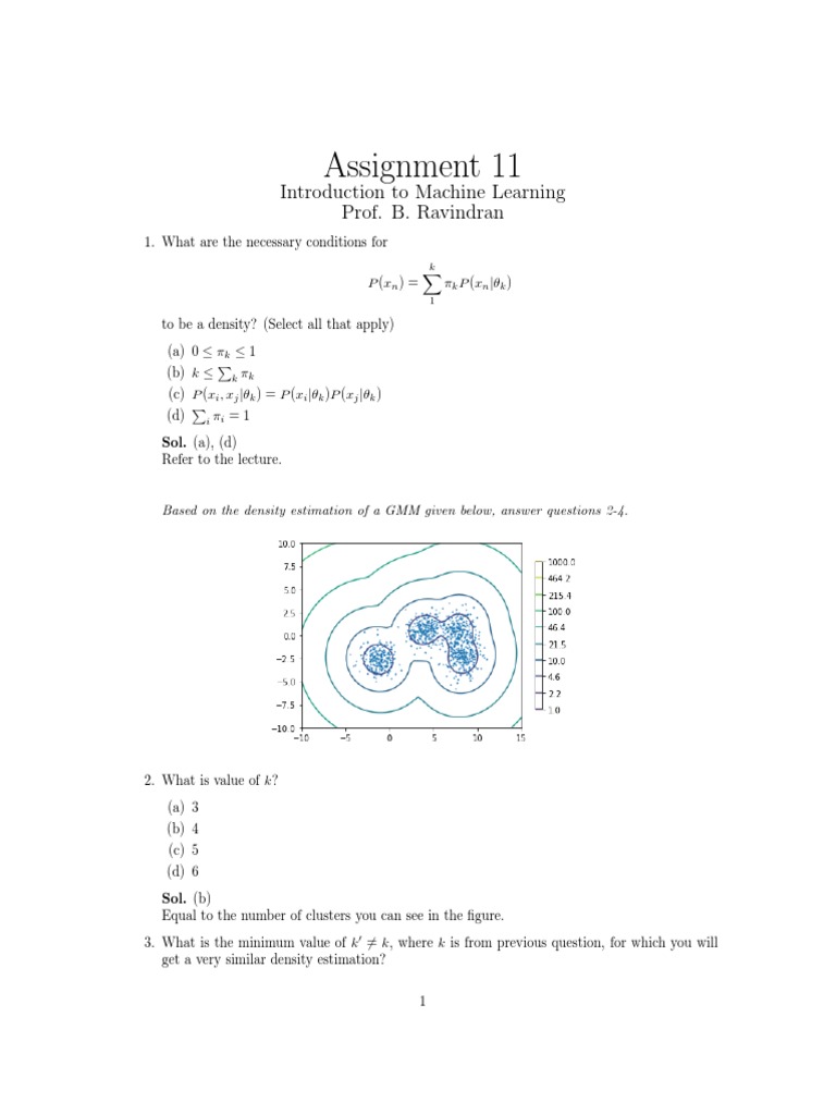 Assignment 11 | PDF | Cluster Analysis | Algorithms And Data Structures