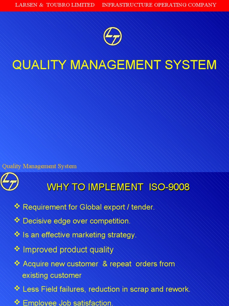 QMS-1 | Quality Management | Quality Management System