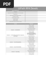 UiPath Cheat Sheet | PDF | Microsoft Excel | String (Computer Science)
