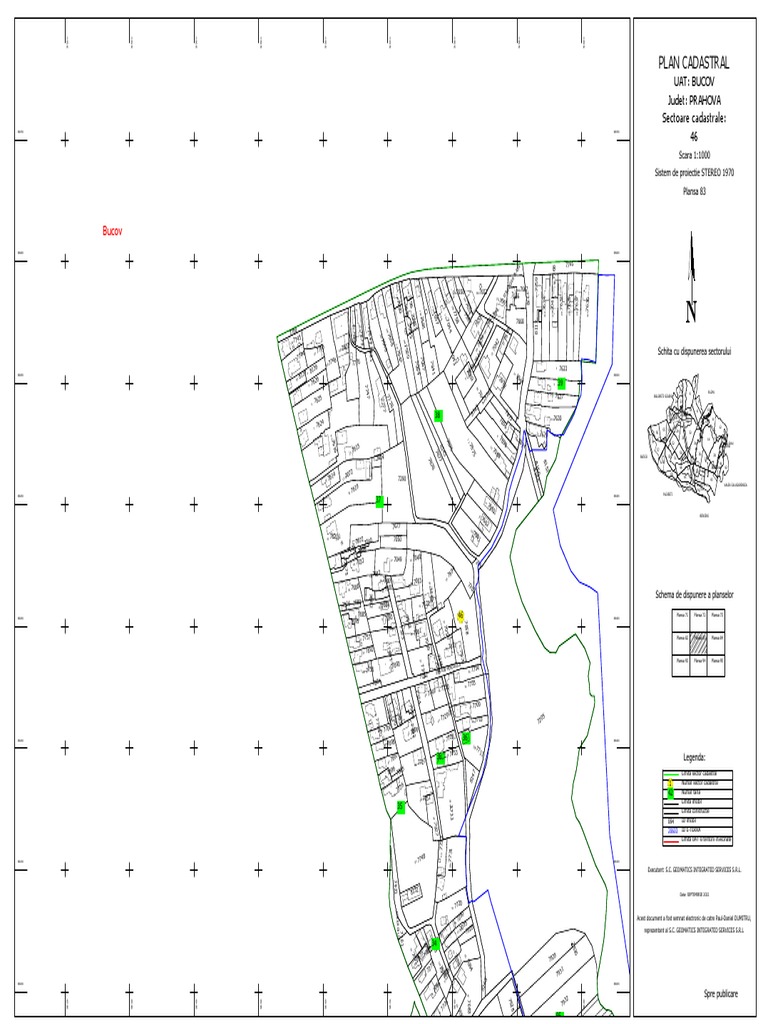 Plan Cadastral: Bucov | PDF