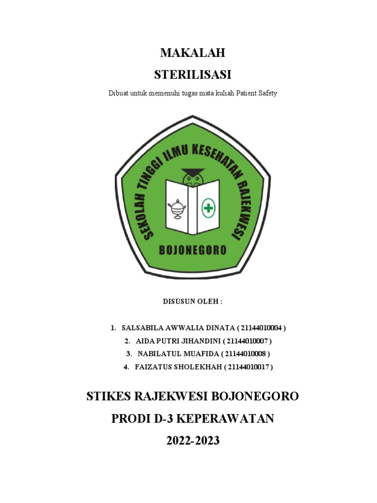 Makalah Sterilisasi | PDF | Sains & Matematika