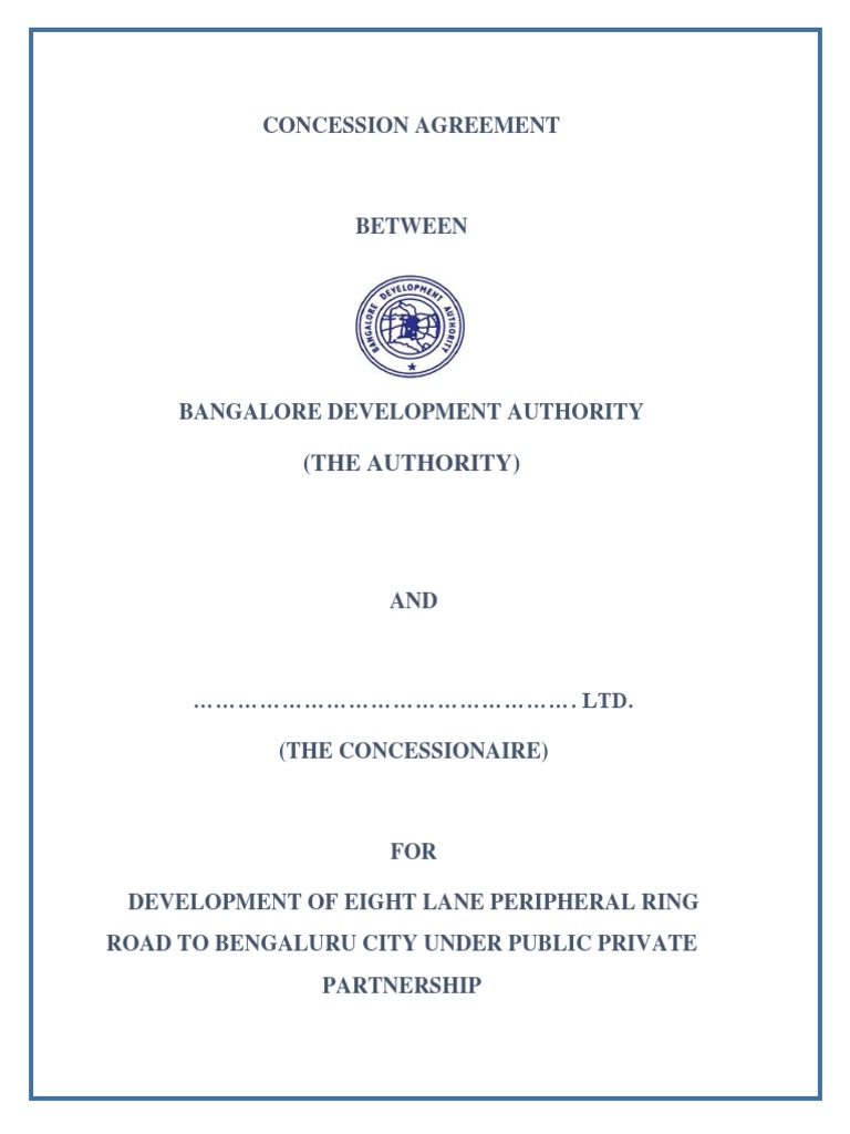 PRR Concession Agreement | PDF | Liquidation | Concession (Contract) PRR Concession Agreement | PDF | Liquidation | Concession (Contract)
