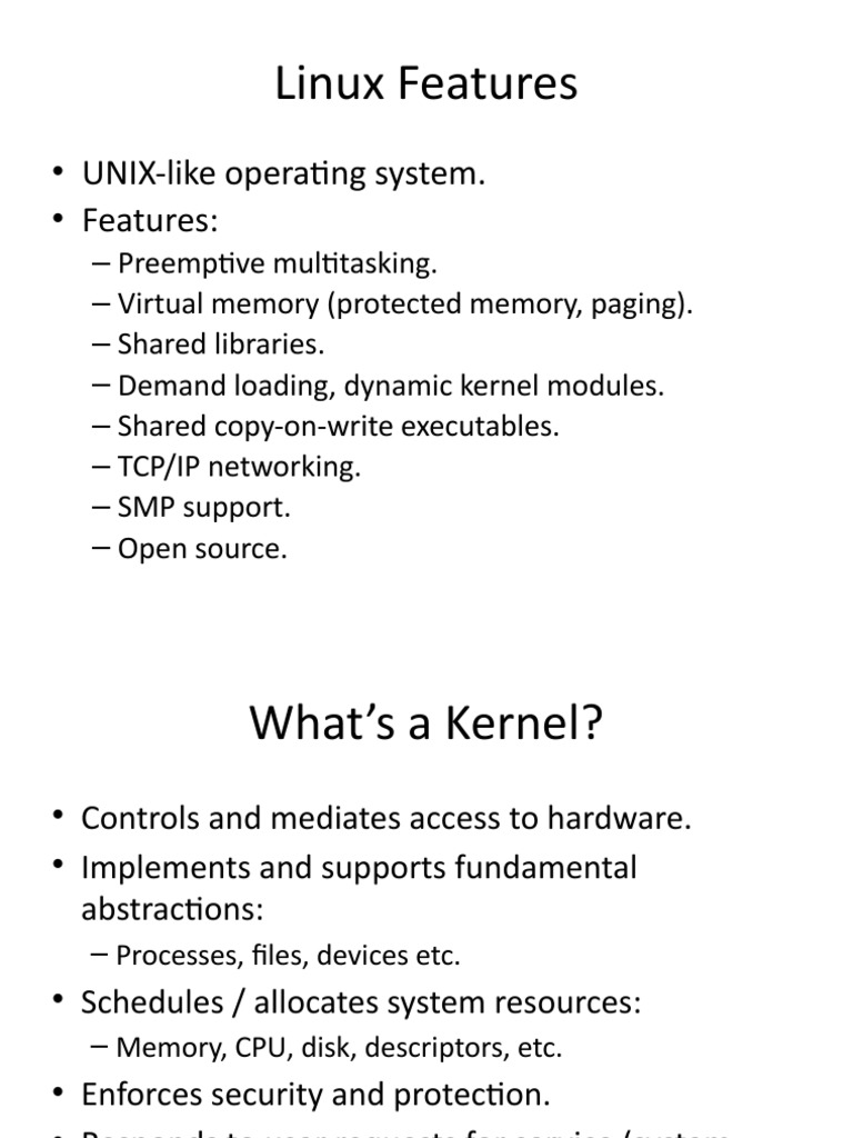 Linux System Architecture | PDF | Booting | Kernel (Operating System)