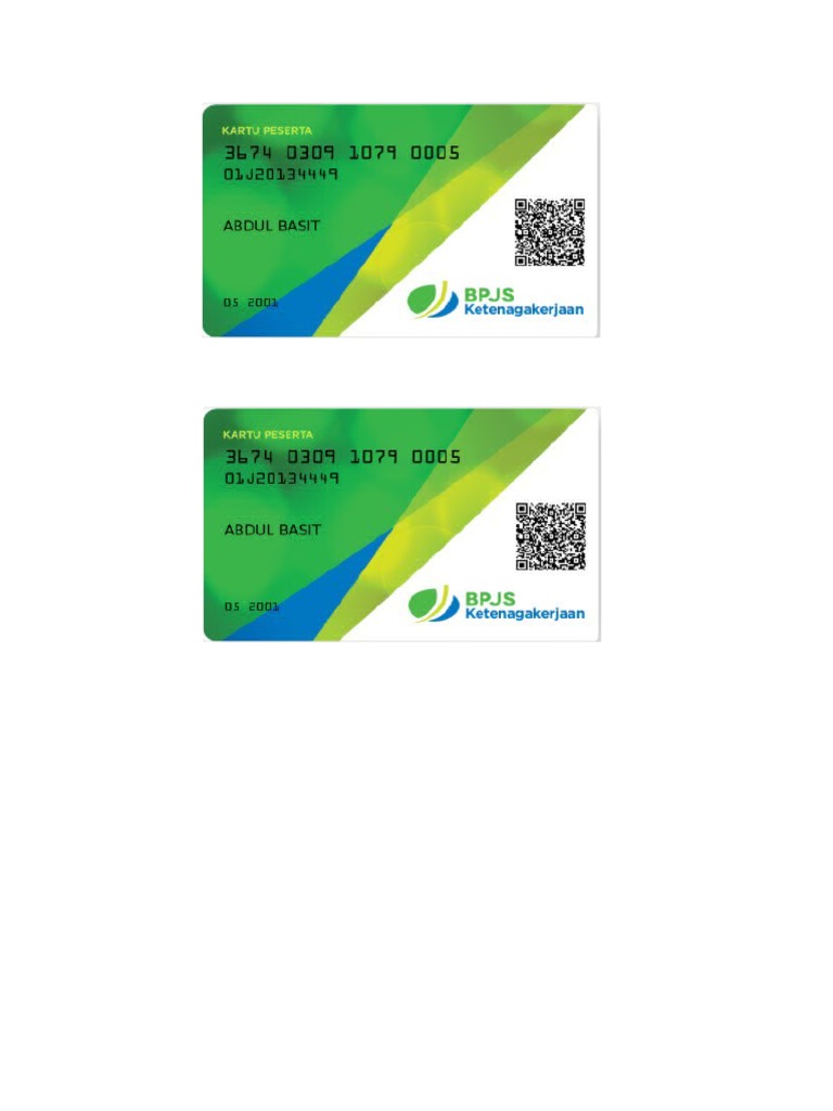 Abdul Basit Bpjs TK | PDF