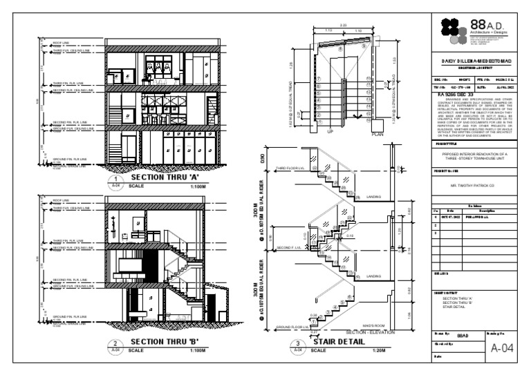 4 Sec Stair | PDF | Brisbane | Houses