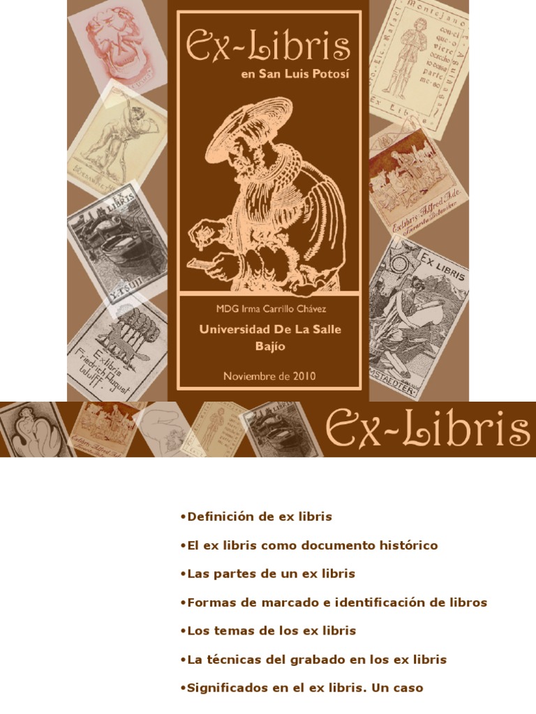 Ex Libris y Marcas de Fuego | PDF | Impresión | Diseño gráfico
