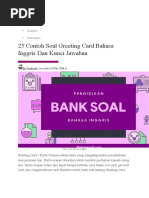 50 Contoh Soal Reading Comprehension Lengkap Beserta Jawaban | PDF ...