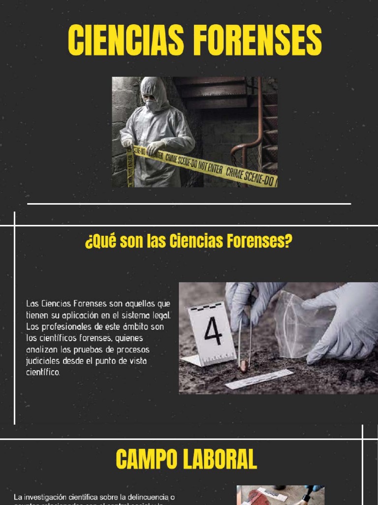 Ciencias Forenses | PDF