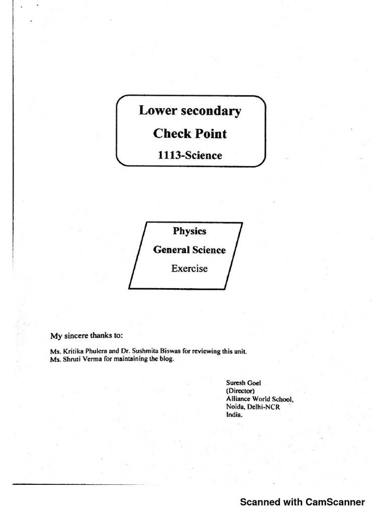 11.Ls 1113 Physics General Sc. | PDF
