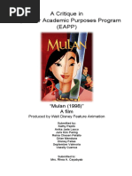 Mulan Plot Summary | PDF