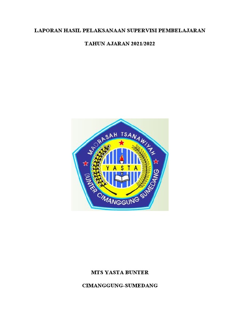 Laporan Hasil Supervisi Pembelajaran | PDF