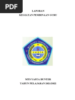 Contoh Laporan Pertanggungjawaban (LPJ) OSIS | PDF | Karier & Perkembangan