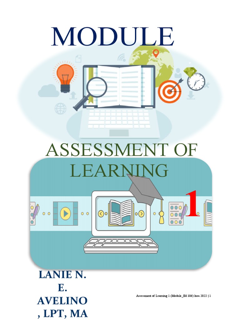 ED 106 - Module 6 | PDF | Educational Assessment | Validity (Statistics)