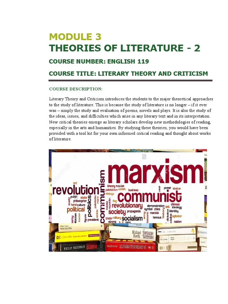 ENG 119 Literary Criticism 3 | PDF | Id | Psychoanalysis