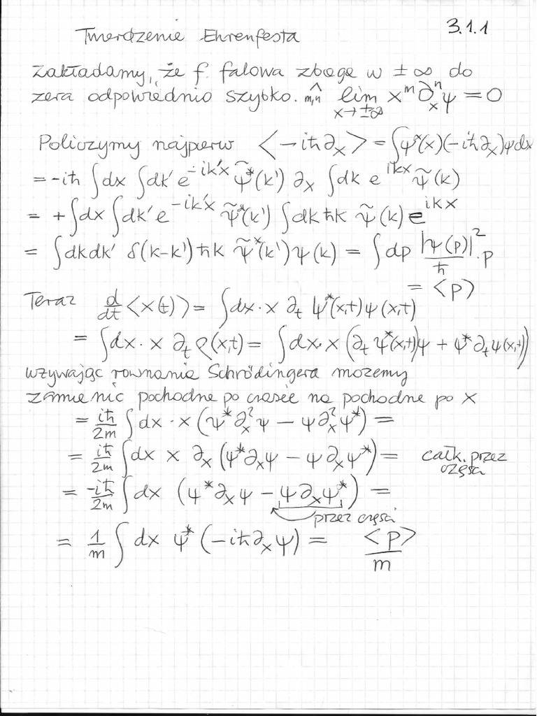 3 Rownanie Schroedingera | PDF