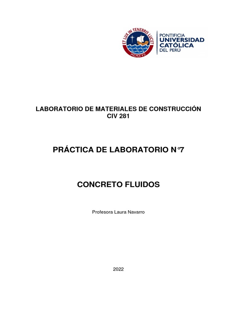 Concreto Fluido: Propiedades y Aplicaciones | PDF | Hormigón | Viscosidad