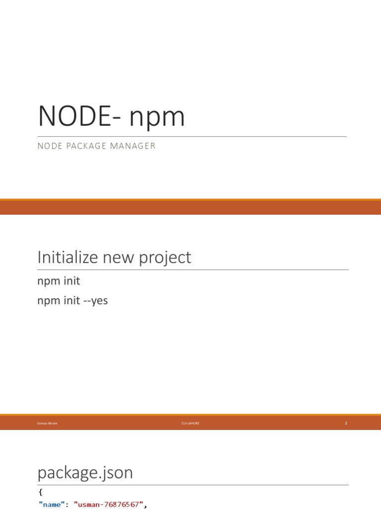 2 - NPM | PDF | Computer Science | Software