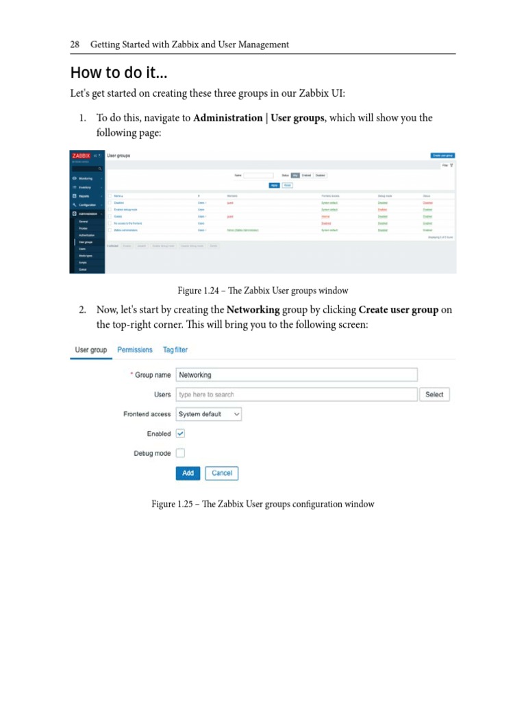 Zabbix 5 IT Infrastructure Monitoring Cookbook51-60 | PDF | User (Computing) | Computer Network