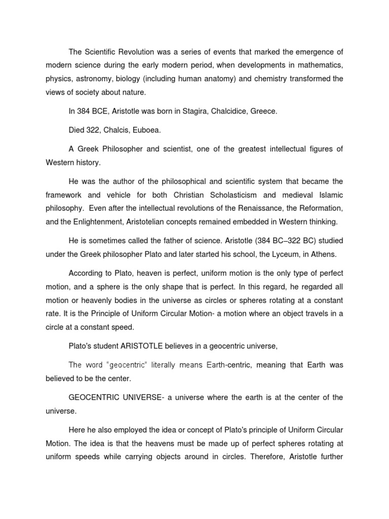 Script G4 | PDF | Ptolemy | Aristotle