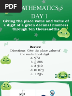 Math 4 DLP Lesson 4-Comparing and Ordering Whole Numbers Up To 100 000 | PDF | Mathematics | Science