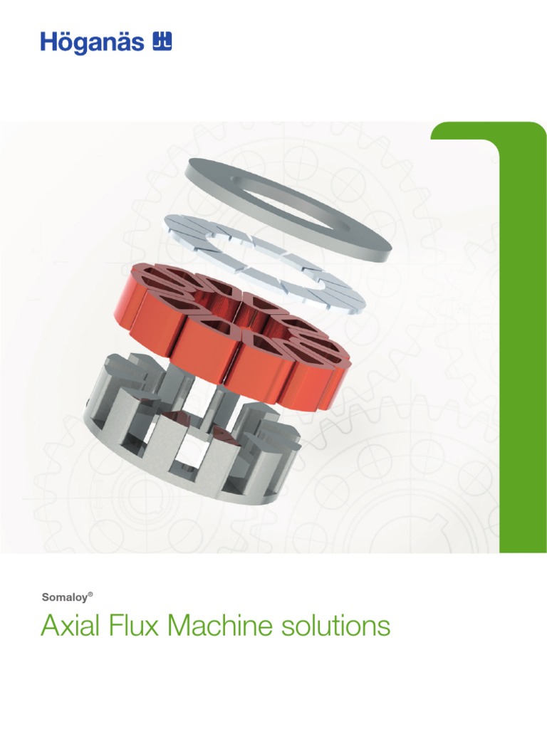 Somaloy - Axial Flux Solutions - 1701HOG | PDF | Electric Motor | Inductor