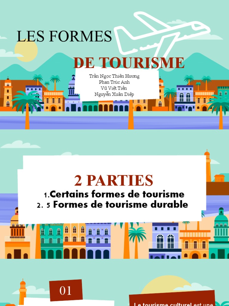 Formes de Tourisme | PDF | Tourisme | Secteurs du service