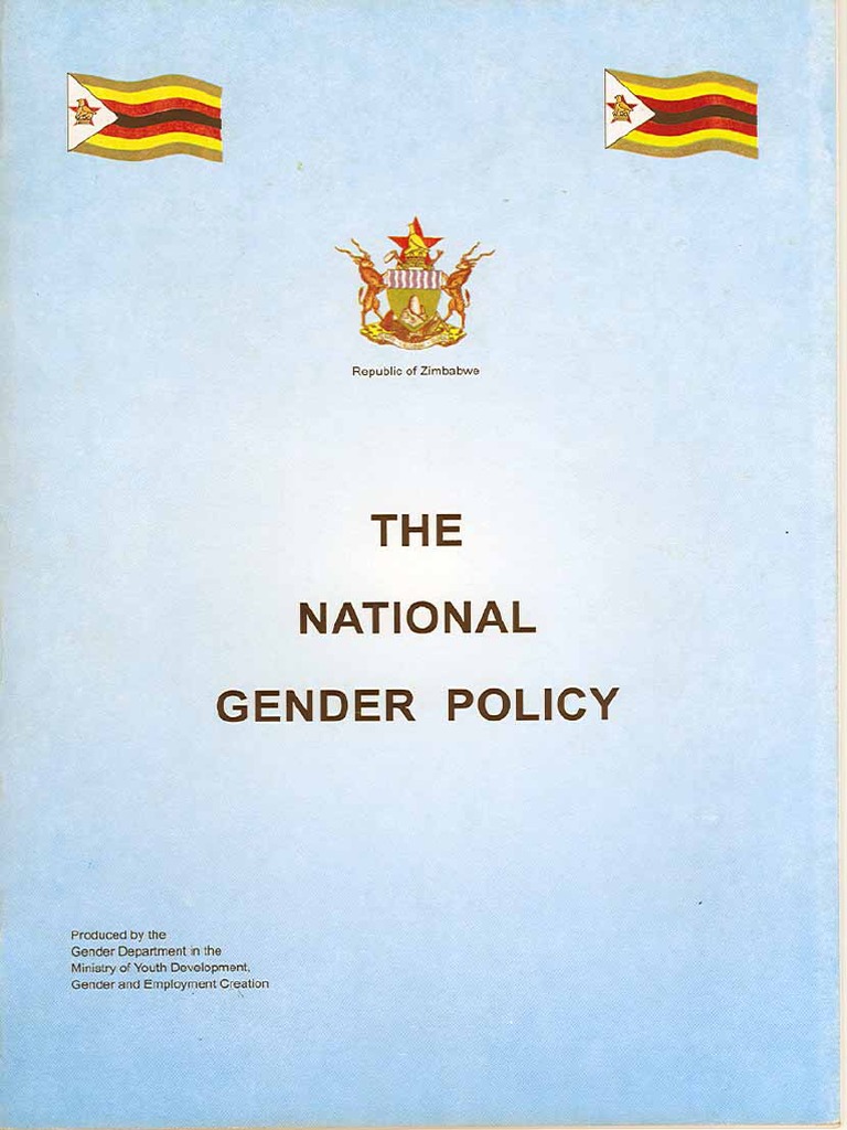 The National Gender Policy | PDF | Gender Equality | Gender Studies