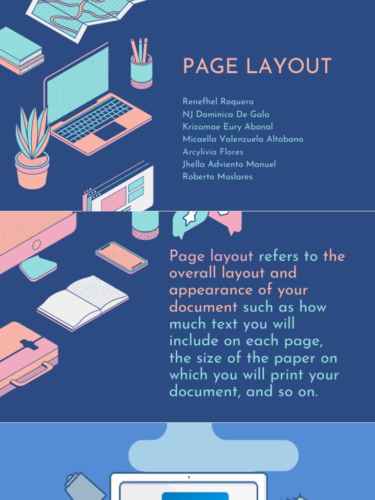 Page Layout | PDF | Page Layout | Menu (Computing)
