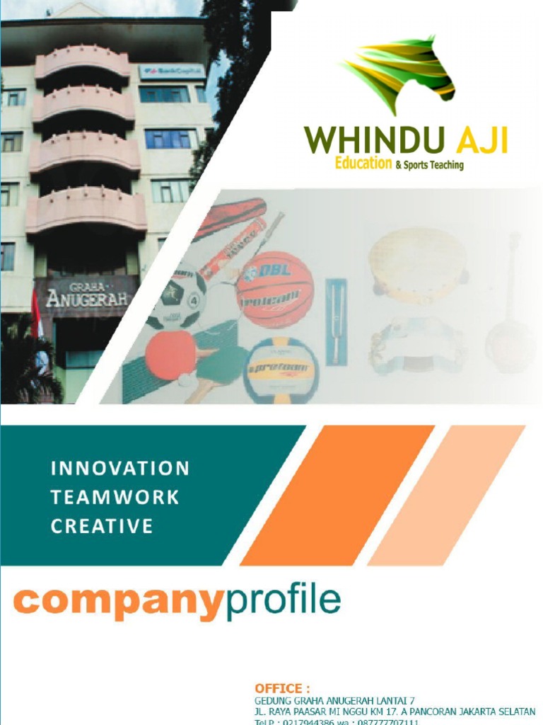 "Profil CV. Whindu Aji: Jasa & Perdagangan" | PDF