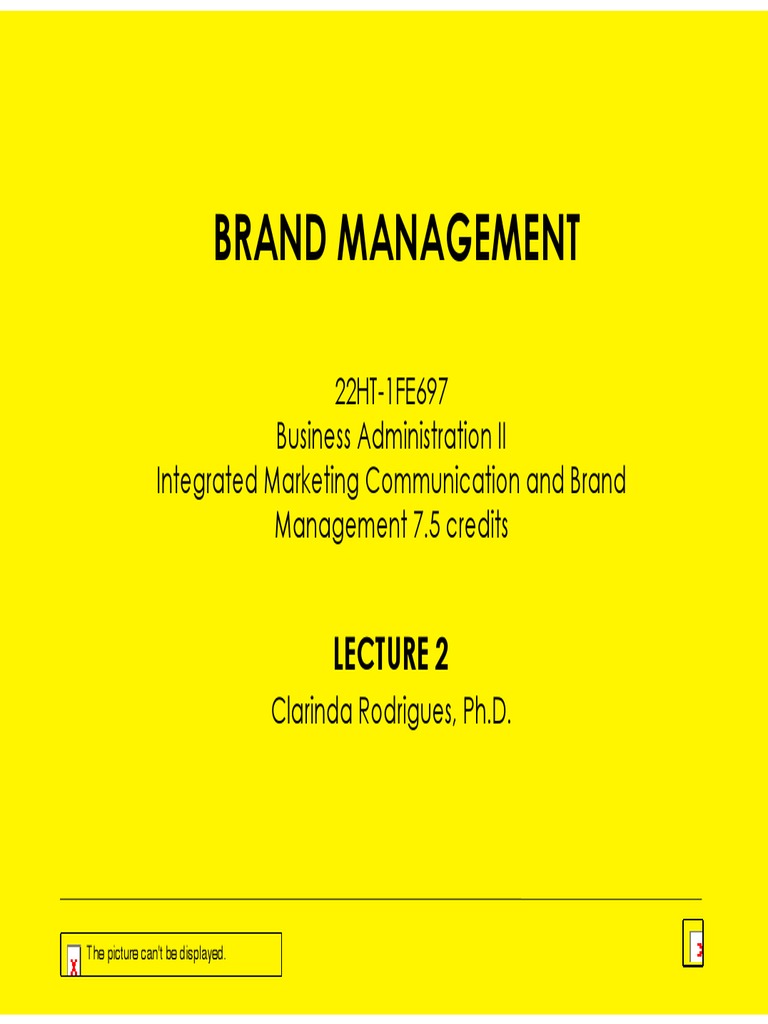 2 Brand Management | PDF | Brand | Perception