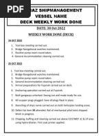 Master Handing Over Note - s7.4f | PDF | Waterway And Maritime | Transport