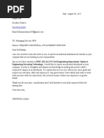 Bba - Willing Letter | PDF