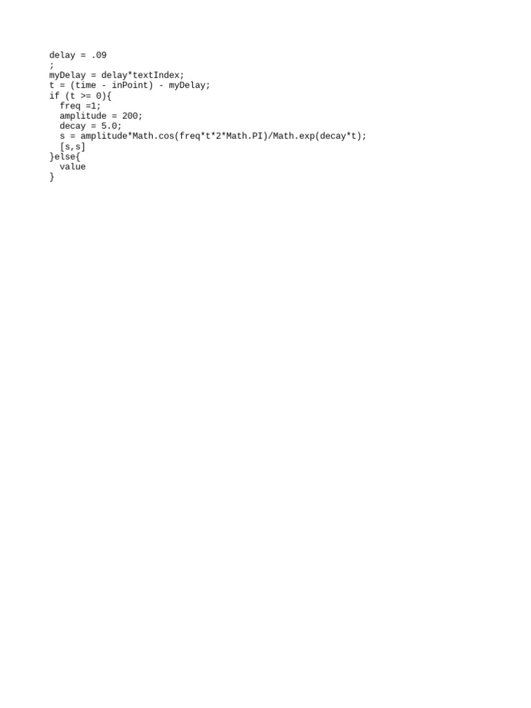 Audio Delay Calculation Script | PDF | Science & Mathematics