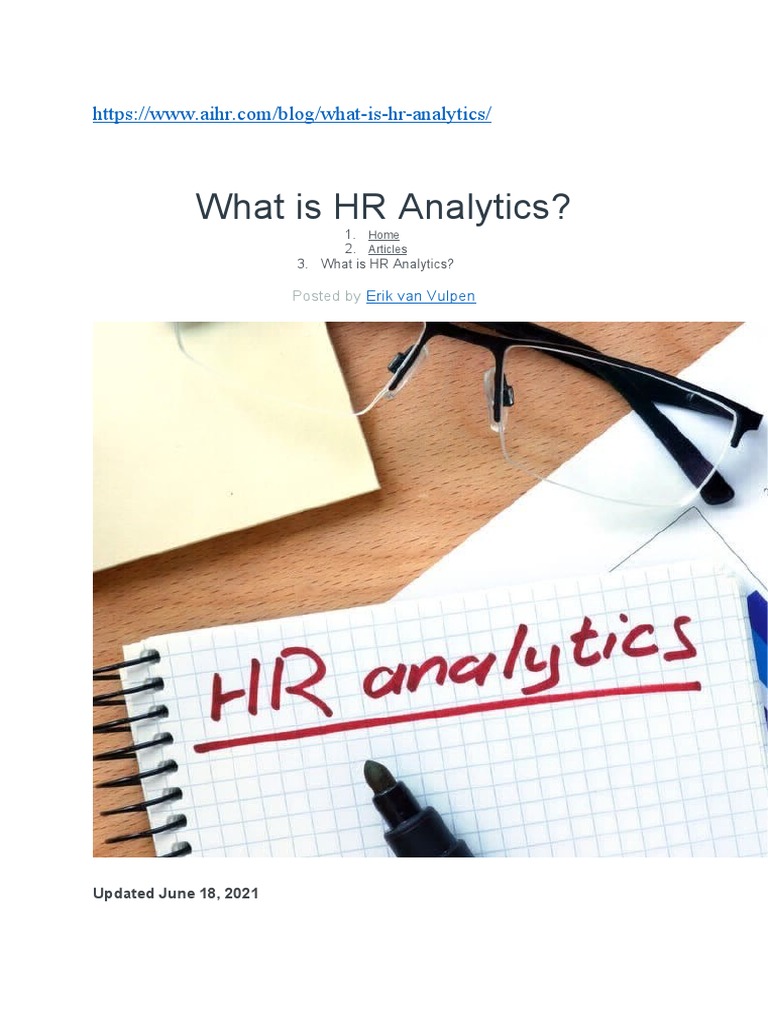 HR Analytics Explained: What is it and How to Get Started | PDF | Analytics | Human Resource ...