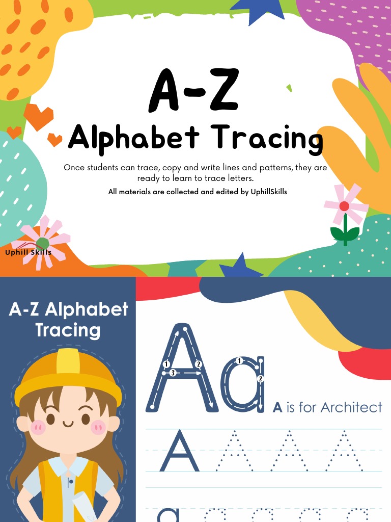 A-Z Alphabet Tracing | PDF