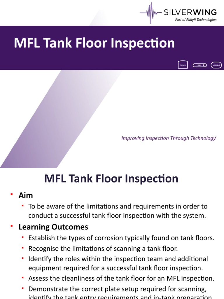 MFL Tank Floor Inspection Guide | PDF | Image Scanner | Corrosion