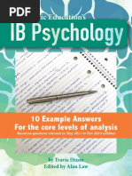 IB Psychology Paper 1 Exam Guide | PDF | Neurotransmitter | Brain