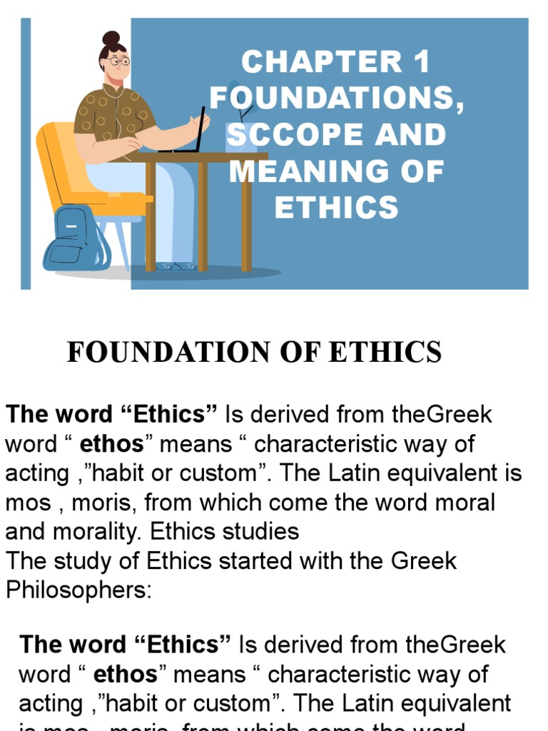 Chapter 1 An Expose of Western Eastern Ethics | PDF