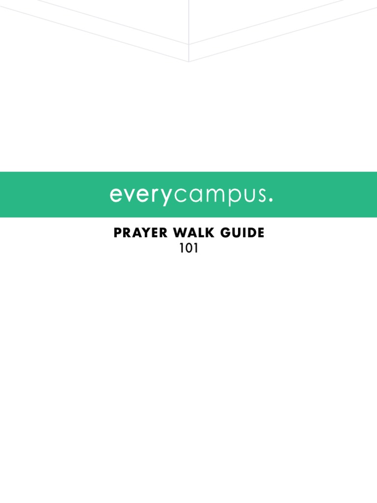 Comprehensive Prayer Walk Guide | PDF