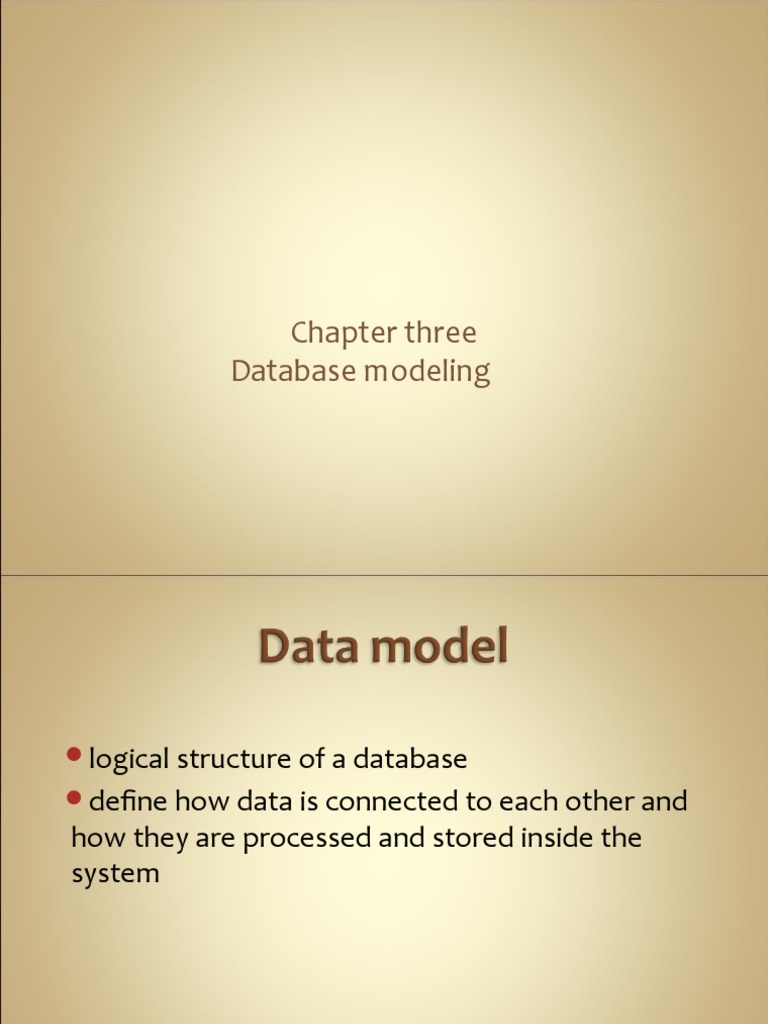 Database Modeling and ER Diagrams | PDF | Databases | Software Engineering