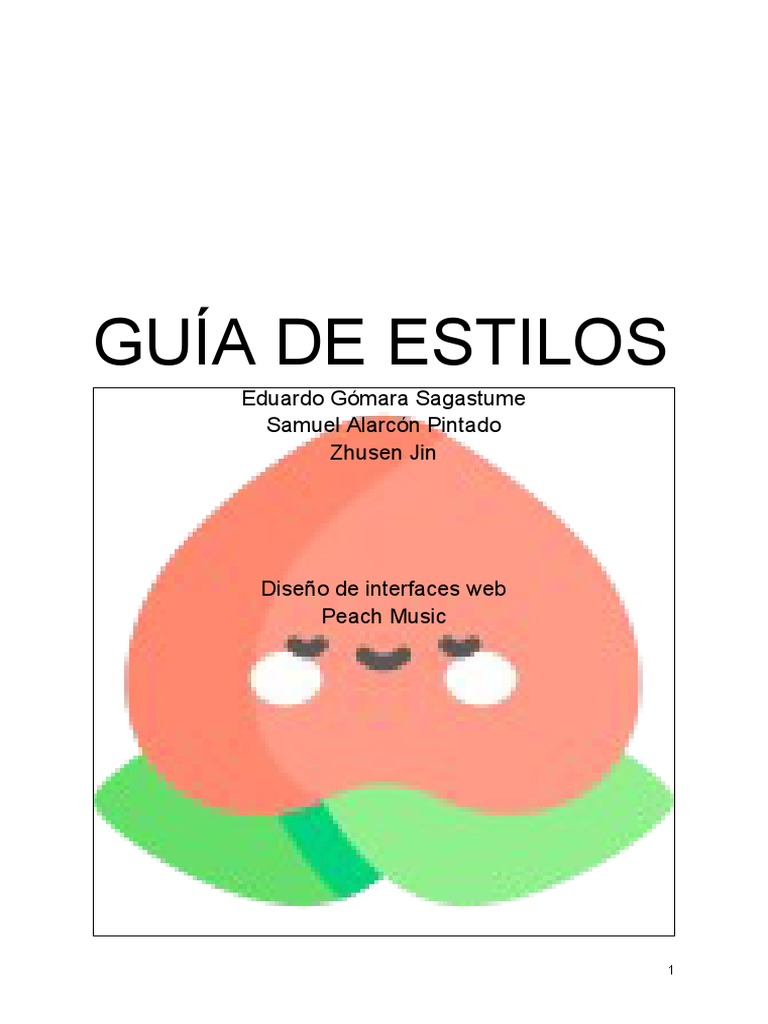 Guia de Estilos | PDF | Informática | Software