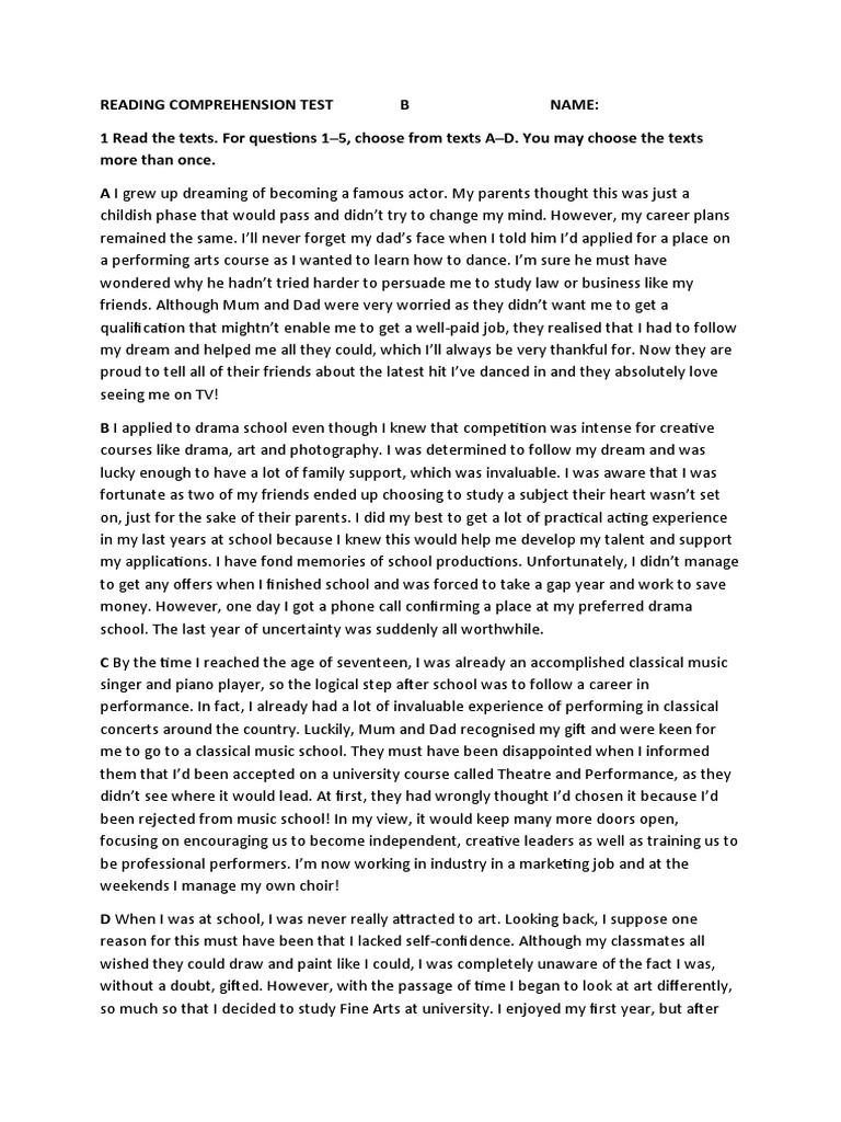 7th Grade Reading Comprehension Test | PDF | Climate Change