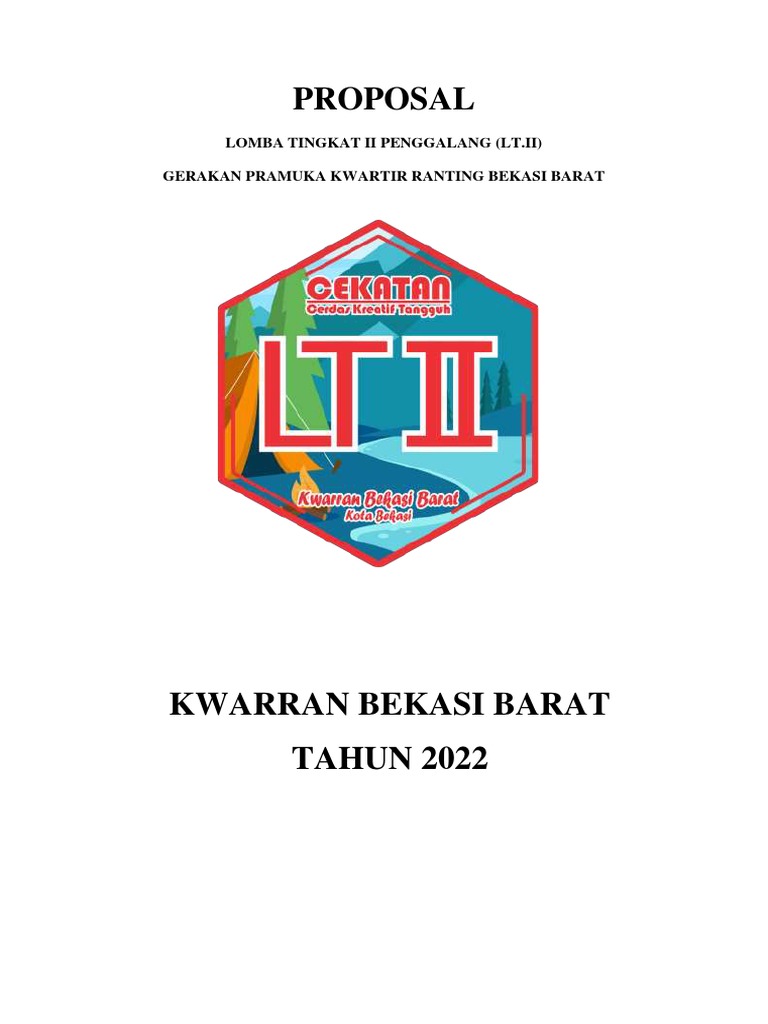 Proposal LT II Bekasi Barat 2022 | PDF