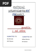 Physics Project Class-XII (2021-22) - Investigatory Project | PDF ...