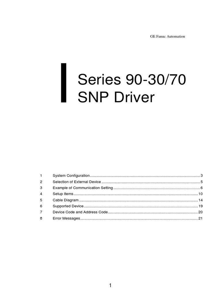 Gef SNP | PDF | Programmable Logic Controller | Electrical Connector
