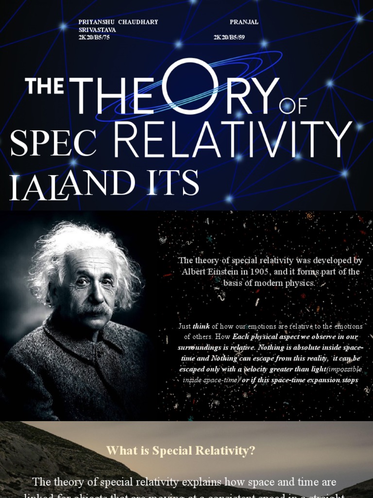Physics Relativity | PDF | Theory Of Relativity | Luminiferous Aether